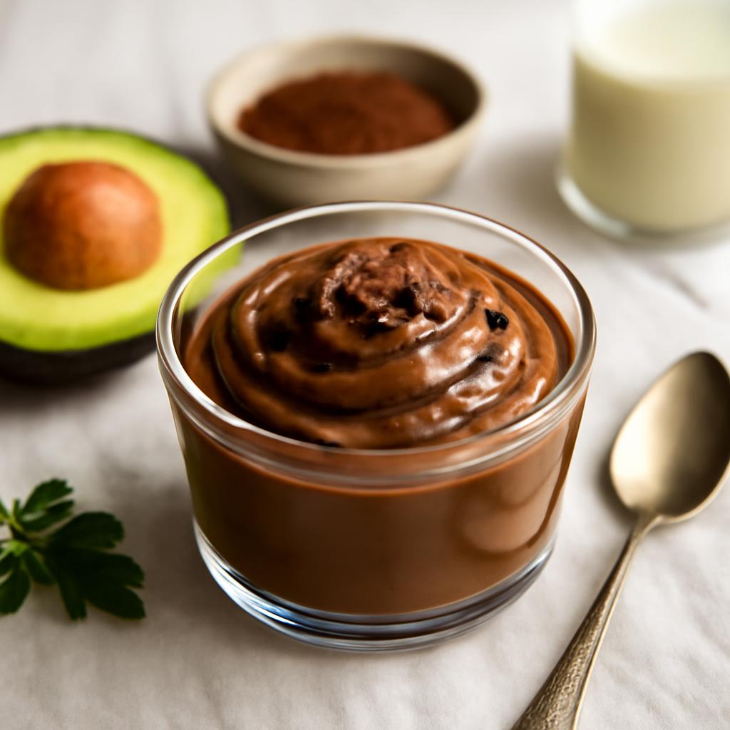 Sugar-Free Avocado Chocolate Mousse Recipe